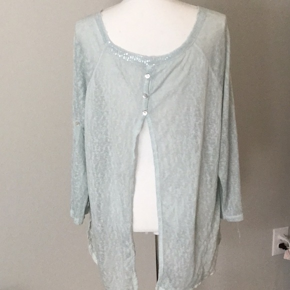 french brocante | Sweaters | Lightweight Drop Tail Hem Sweater | Poshmark